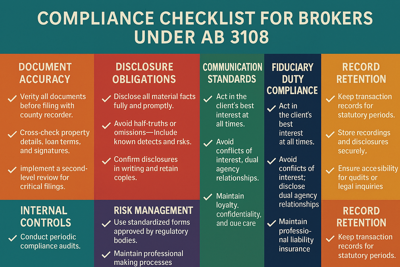AB 3108: Expands Criminal Liability for Real Estate and Mortgage ...