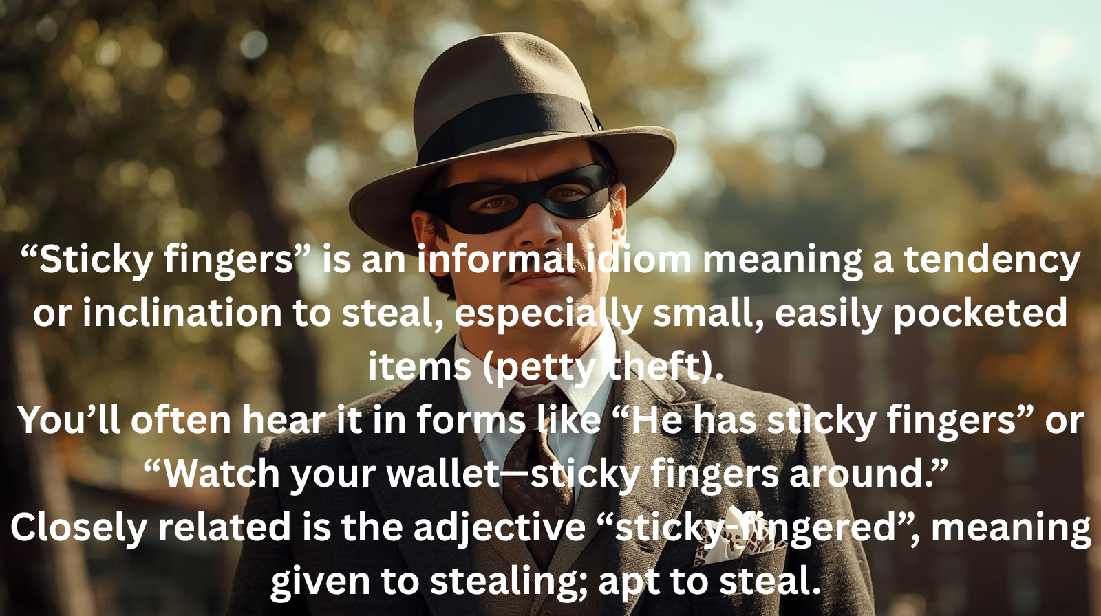 “Sticky fingers” — meaning, usage, and origin Dan J. Harkey